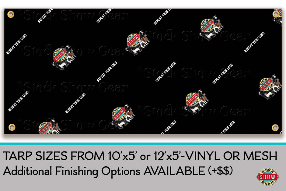 Stock Show Gear Livestock Signs-Vinyl-Banners