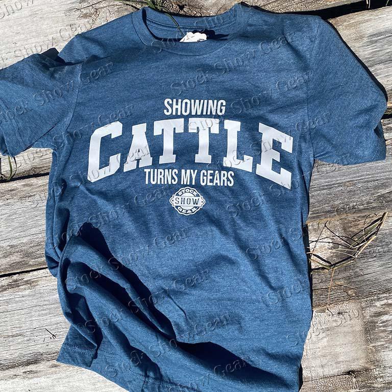 Showing Cattle Turns My Gears Apparel – Stock Show Gear