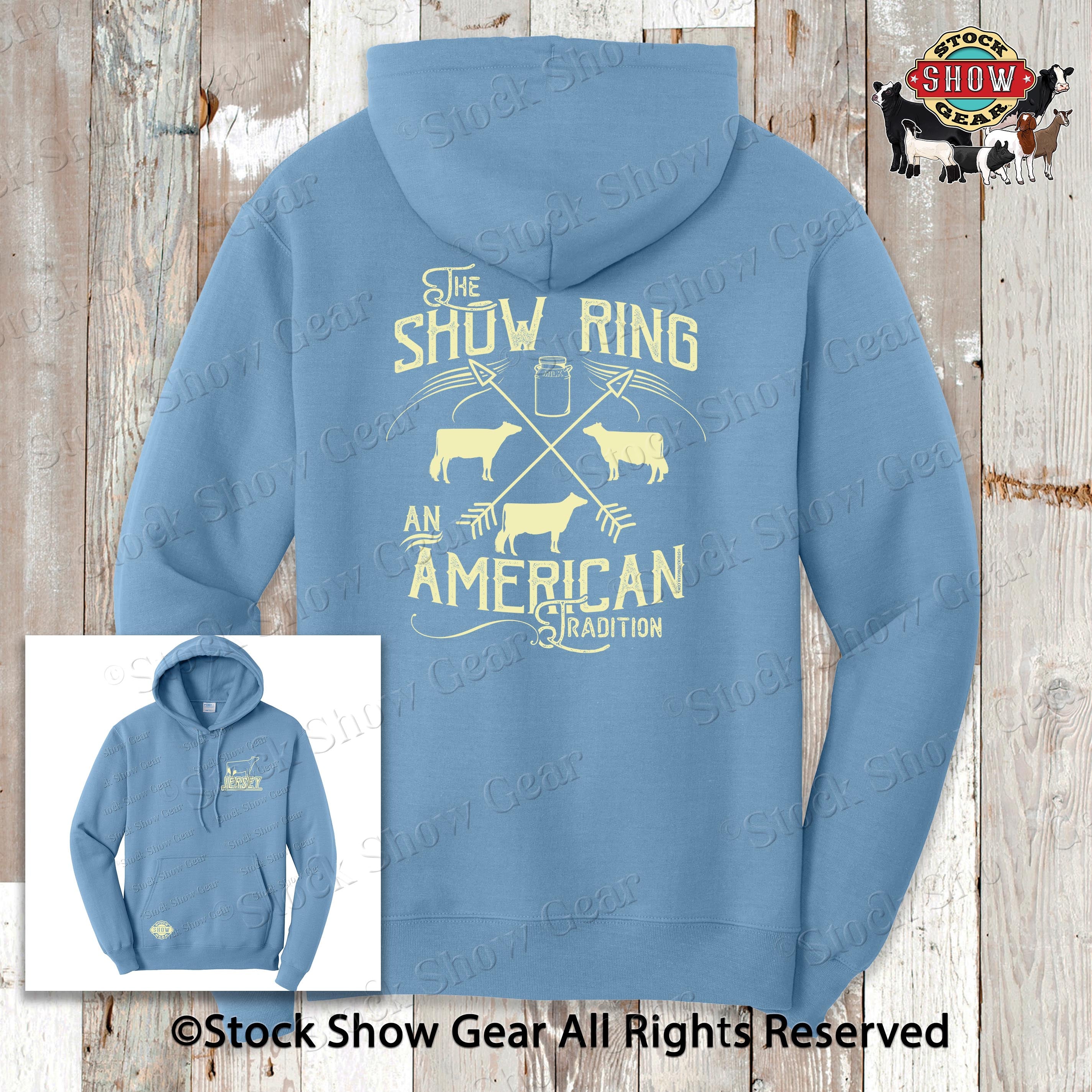 Dairy Cattle Apparel - Original "Show Ring-American Tradition" Design ...