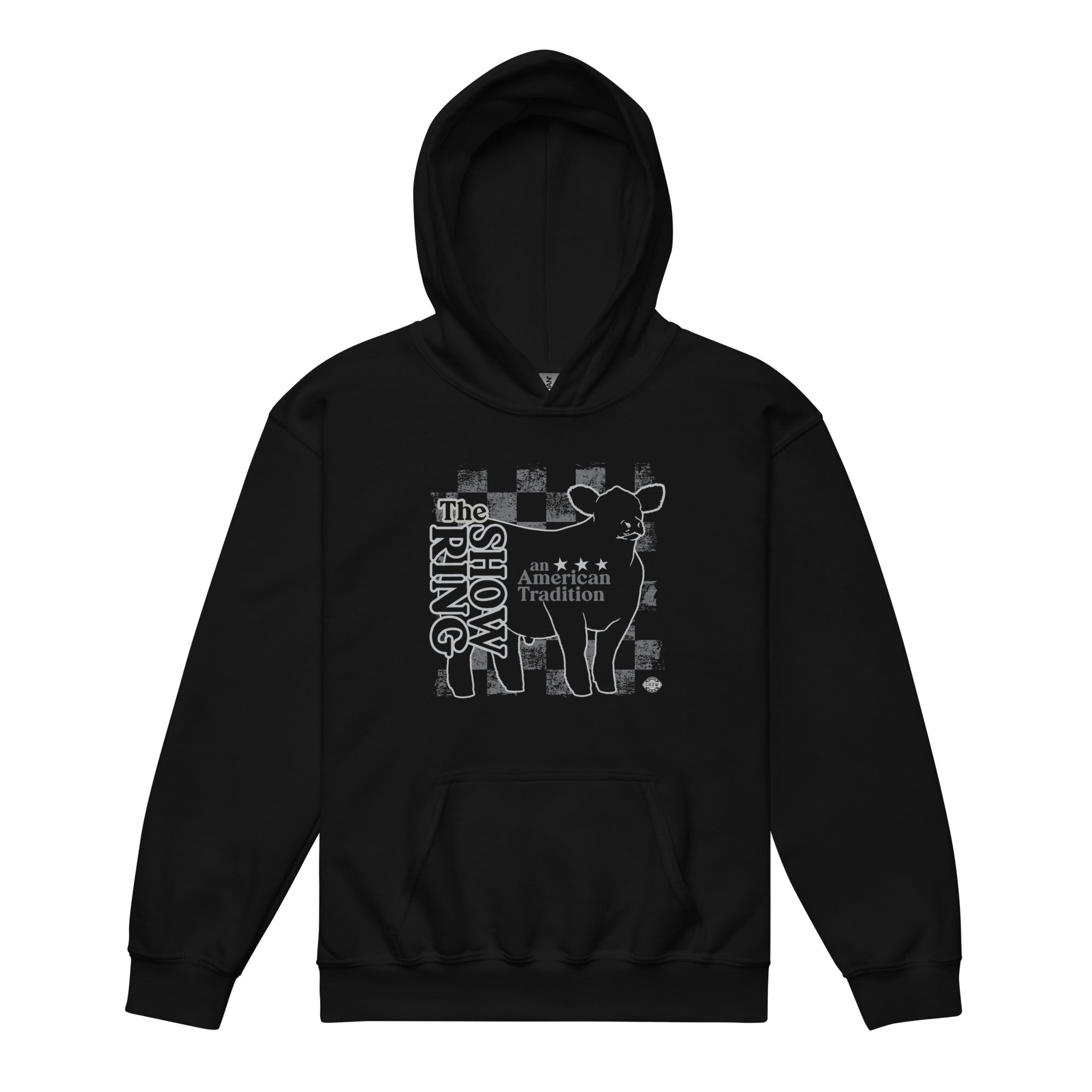 Show Steer-Show Ring-American Tradition Checkerboard Apparel-Youth Siz ...