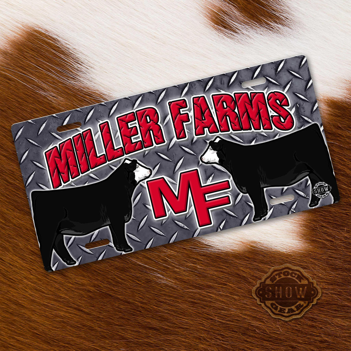 Custom Farm License Plates-Made to Order – Stock Show Gear